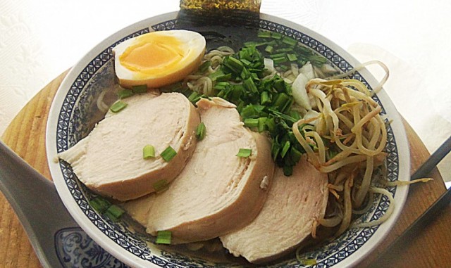 Ramen de pollo. Plato Principal, Recetas