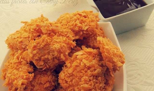 Pollo de Pringles Paprika. Entrantes, Recetas