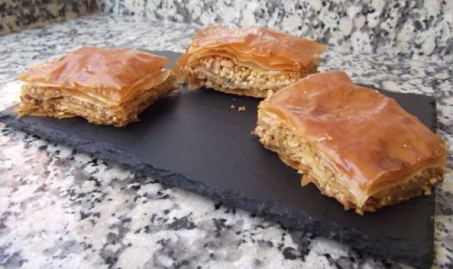 Baklava turco. Reposteria, Recetas