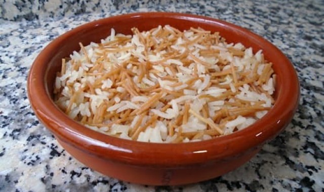 Bil shareyah o arroz con fideos. Entrantes, Recetas